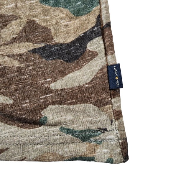 Lucky Brand | Shirts | Lucky Brand Mens Camo Weed Leaf T Shirt ...